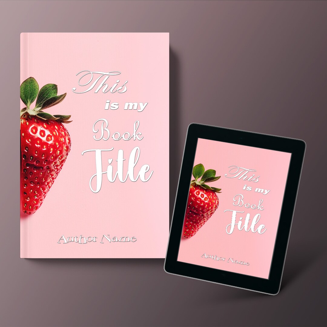 Customizable Book Cover Design Pre-made Cover Physical Book Ebook Cover ...