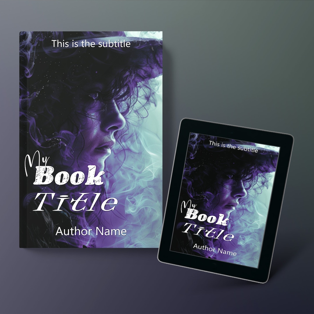 Customizable Book Cover Design Pre-made Cover Physical Book Ebook Cover ...