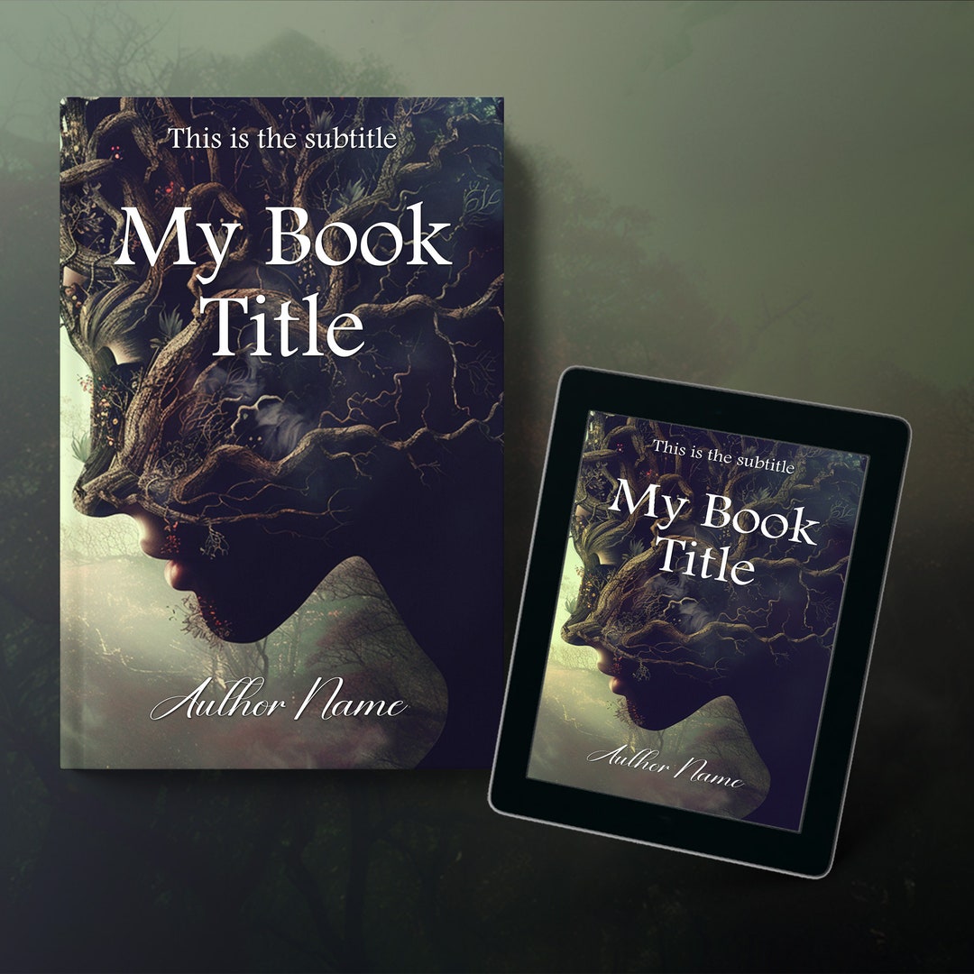 Customizable Book Cover Design Pre-made Romance Cover Physical Book ...