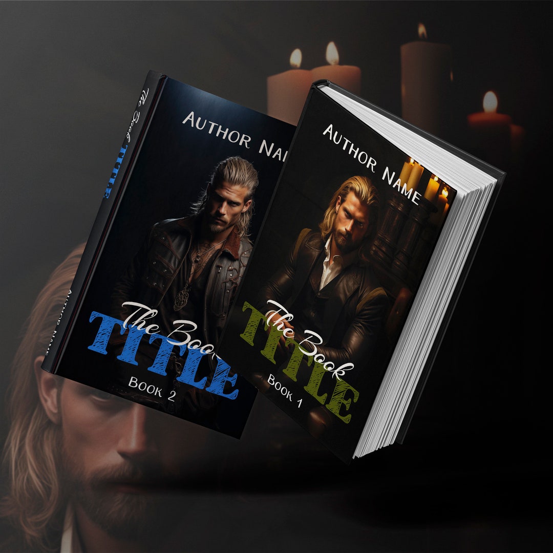 Customisable Book Cover Design | Series of 2 | Pre-made Romance Book ...