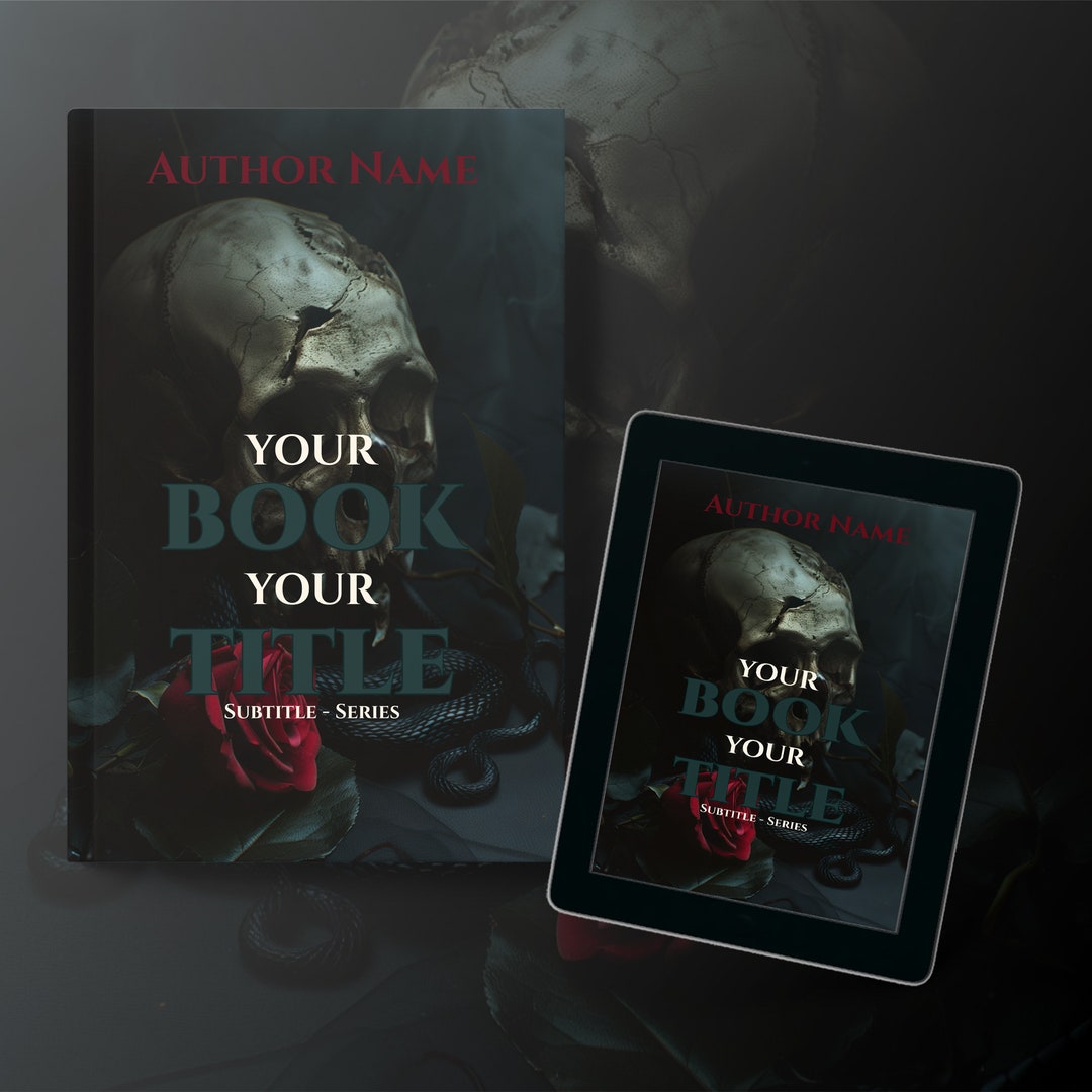Customizable Book Cover Design Pre-made Romance Cover Physical Book ...
