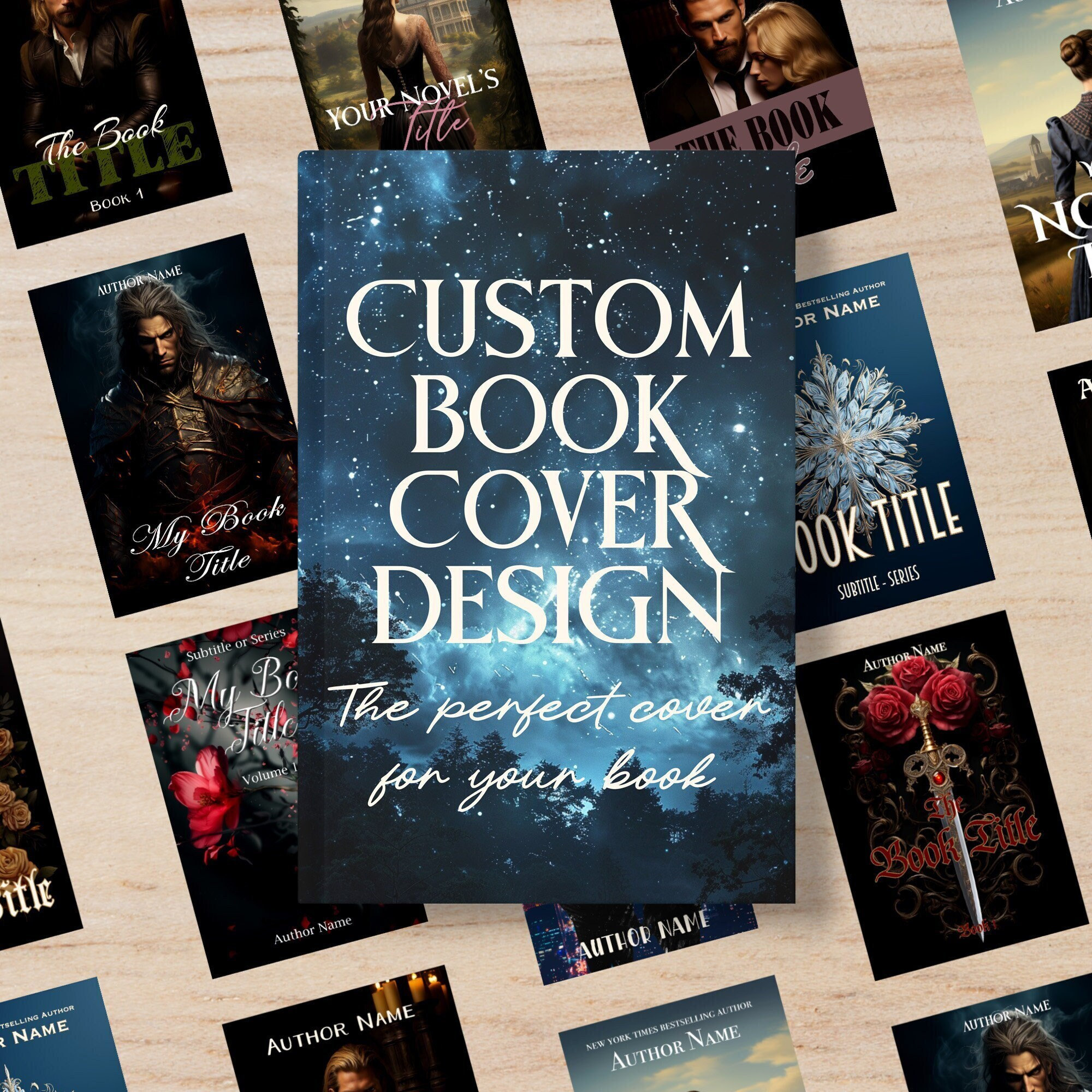 Customized Book Cover Design | Completely Custom Book Cover | Ebook ...