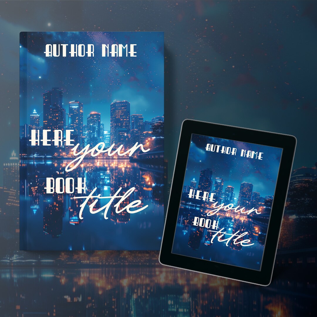 Customizable Book Cover Design Pre-made Romance Cover Physical Book ...