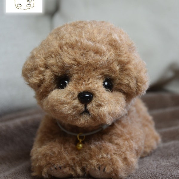Realistic Toy Poodle Plush - Etsy