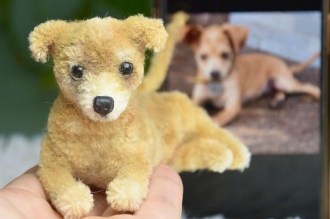 Custom Pet Replica Dog Plush,photo of Pet Into Custom Stuffed Animal ...