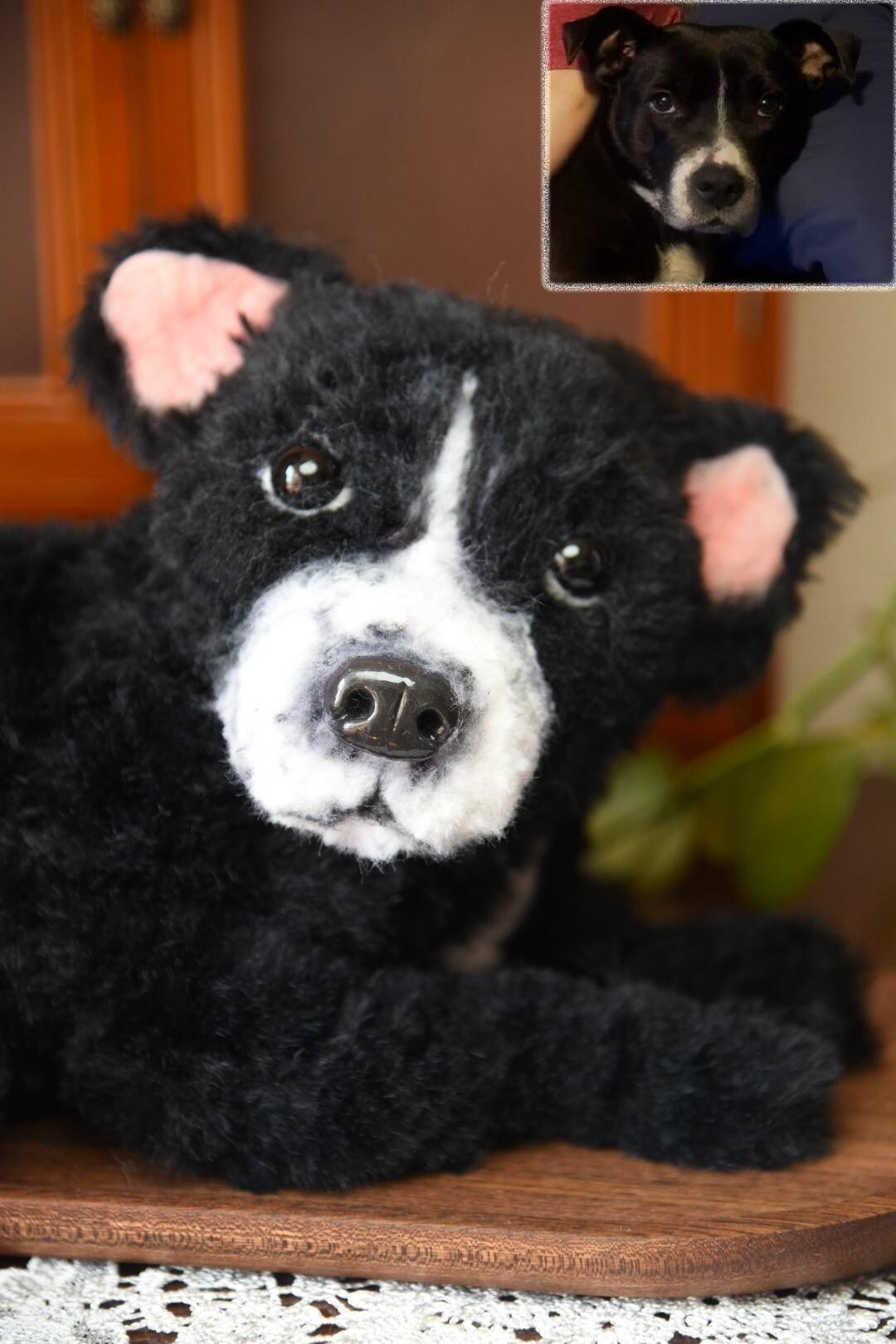 Custom Pet Replica Dog Plush,photo of Pet Into Custom Stuffed Animal ...