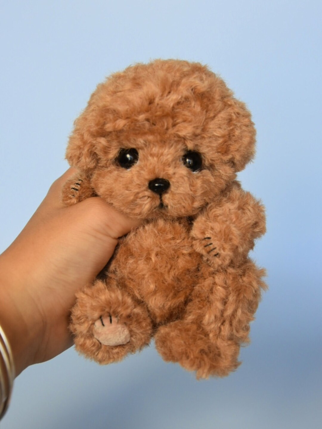 Custom Your Own Poodle Toy, Handmade Stuffed Poodle Doll, Realistic ...