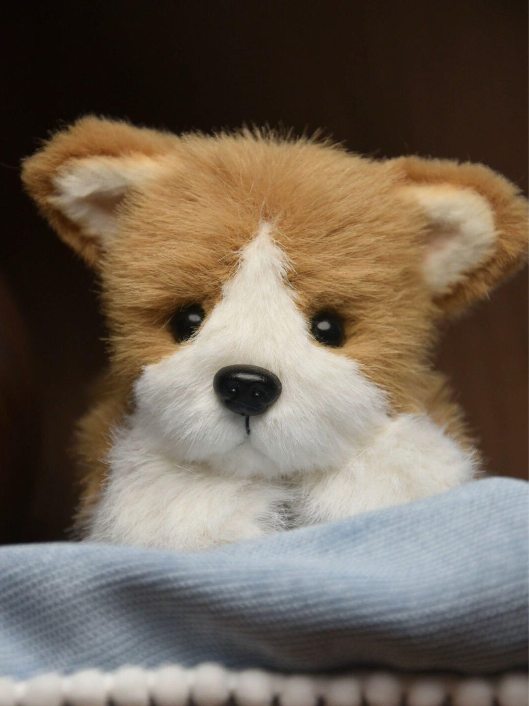 A Lying Down Corgi,custom Your Own Corgi Toy, Handmade Stuffed Corgi ...