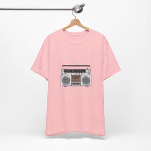 POP Culture Classics Series Boombox Unisex Jersey Short Sleeve T-shirt ...