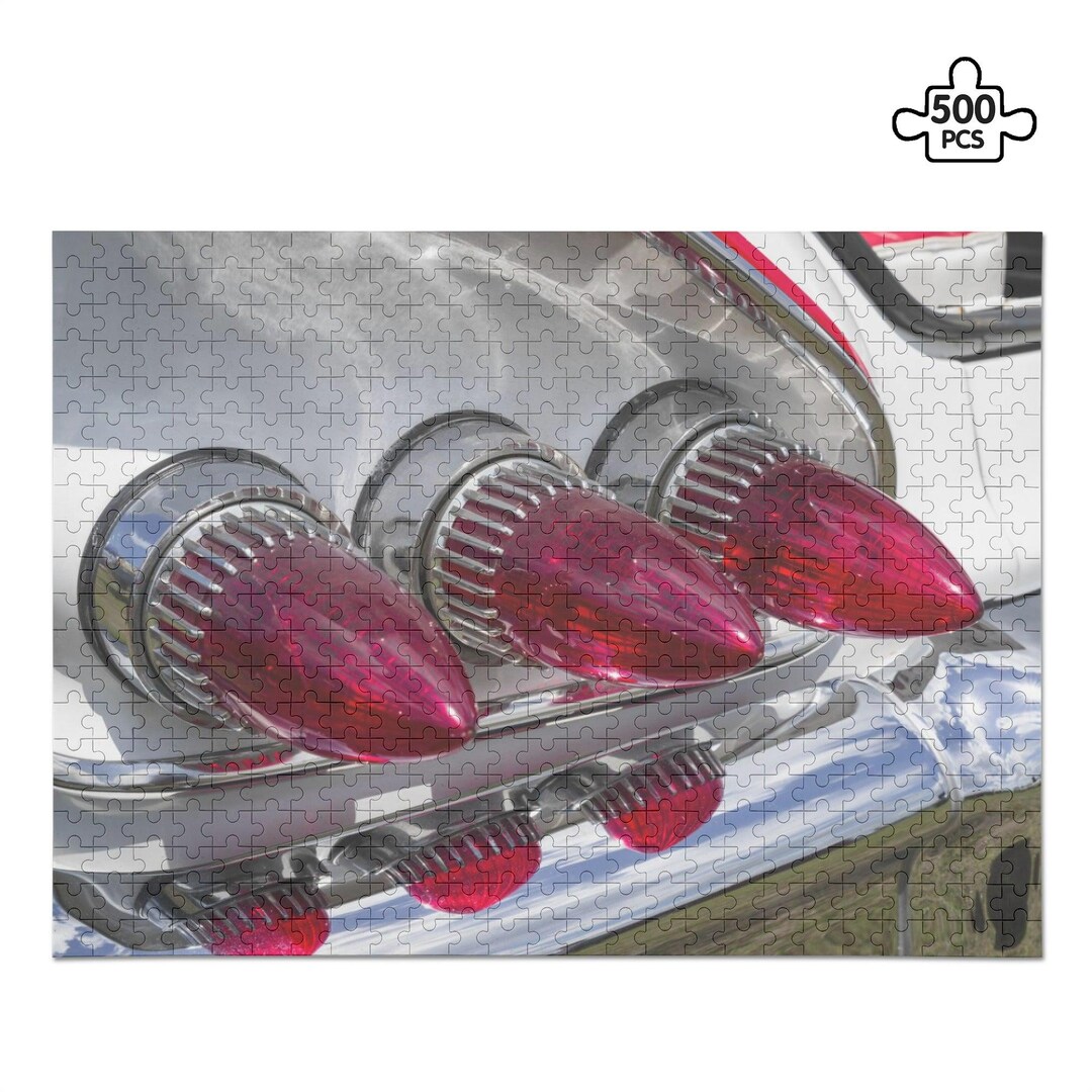 Custom Vintage Auto 1958 Car Picture Puzzle Jigsaw 500 Pcs - Etsy