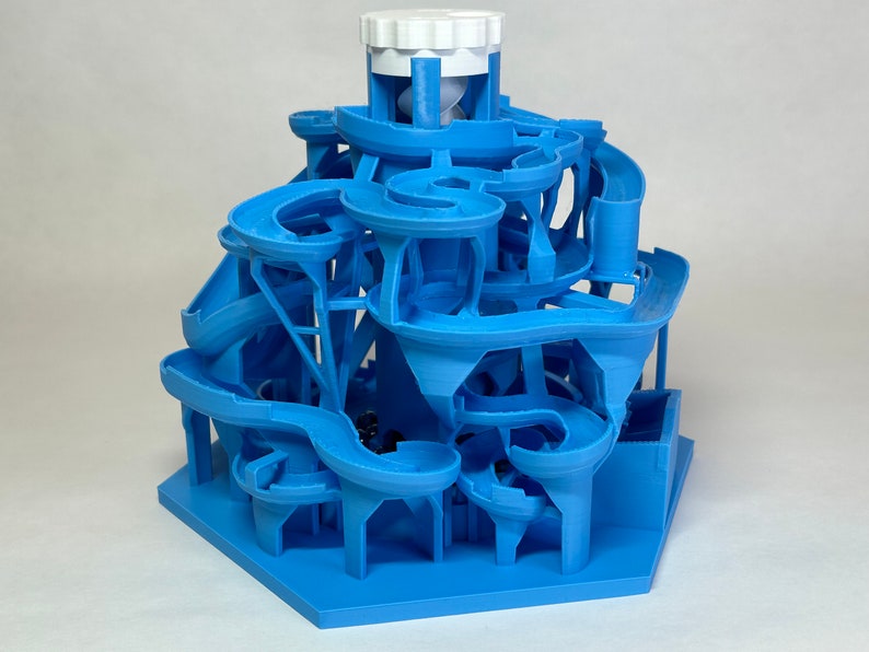 Zenith (file) - A 3D Printed Marble Machine; Digital STL Files - Etsy