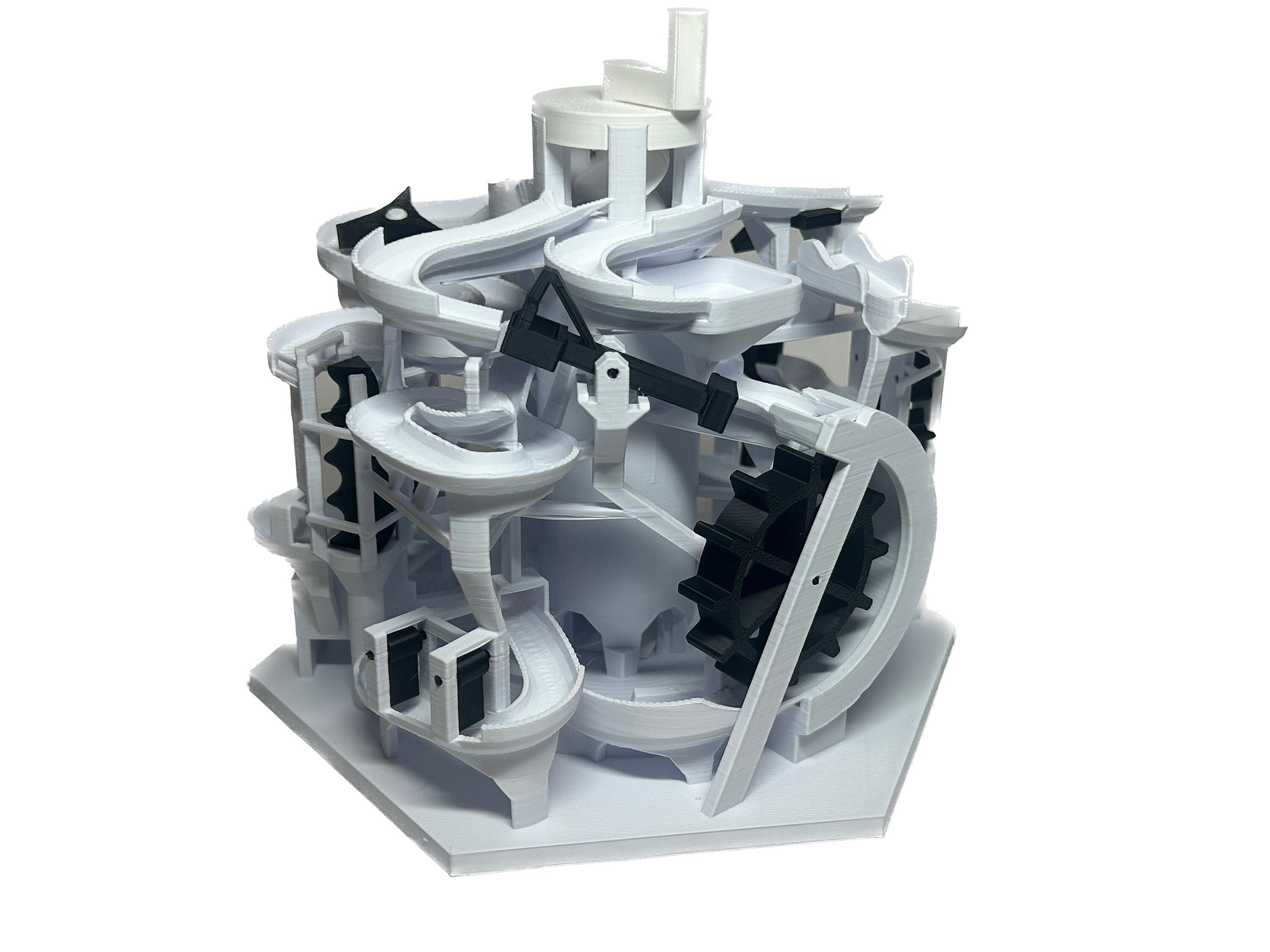 Flux (file) - A 3D Printed Marble Machine; Digital STL Files - Etsy