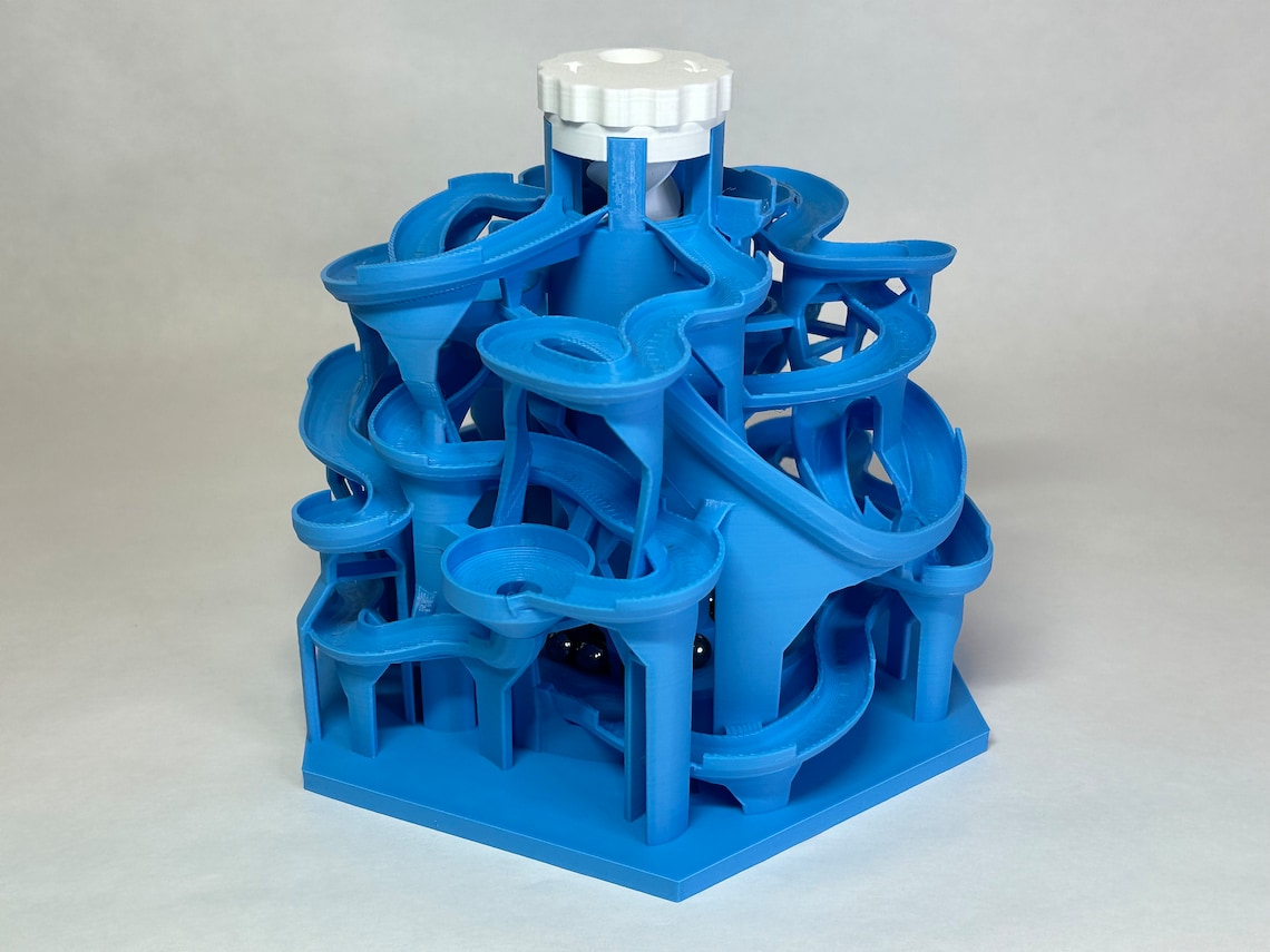 Zenith (file) - A 3D Printed Marble Machine; Digital STL Files - Etsy