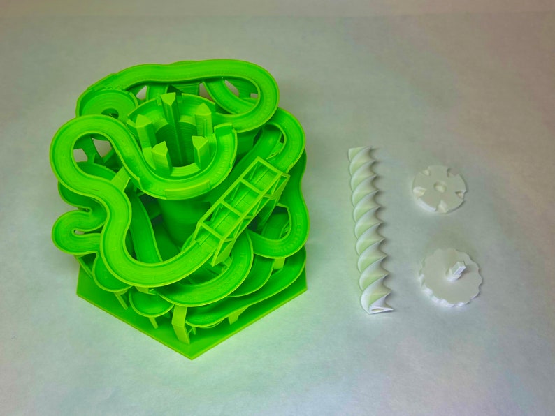 Theta (file) - A 3D Printed Marble Machine; Digital STL Files - Etsy