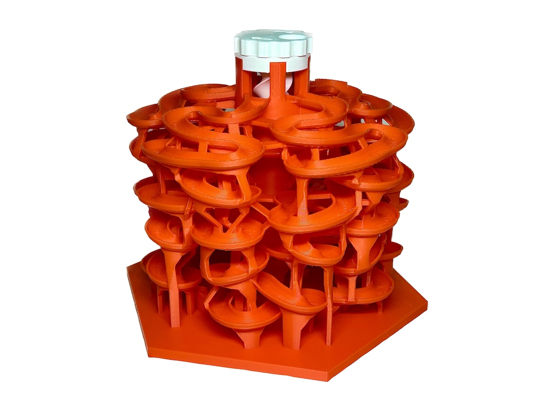 Voltix (file) - A 3D Printed Marble Machine; Digital STL Files - Etsy