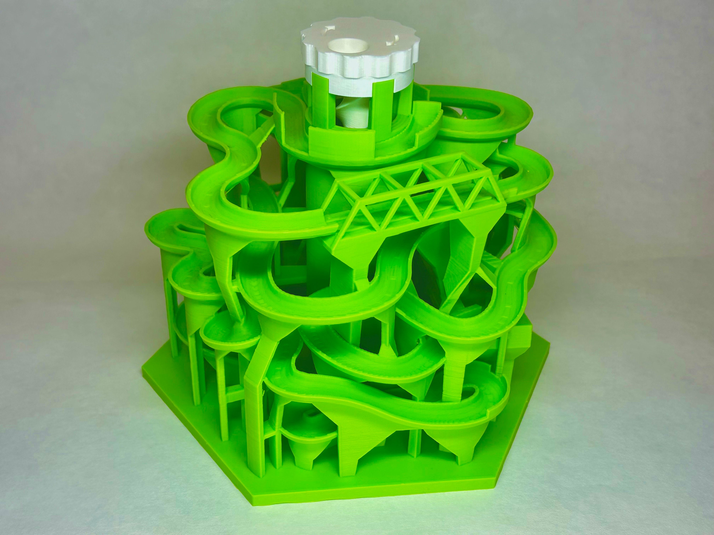 Theta (file) - A 3D Printed Marble Machine; Digital STL Files - Etsy