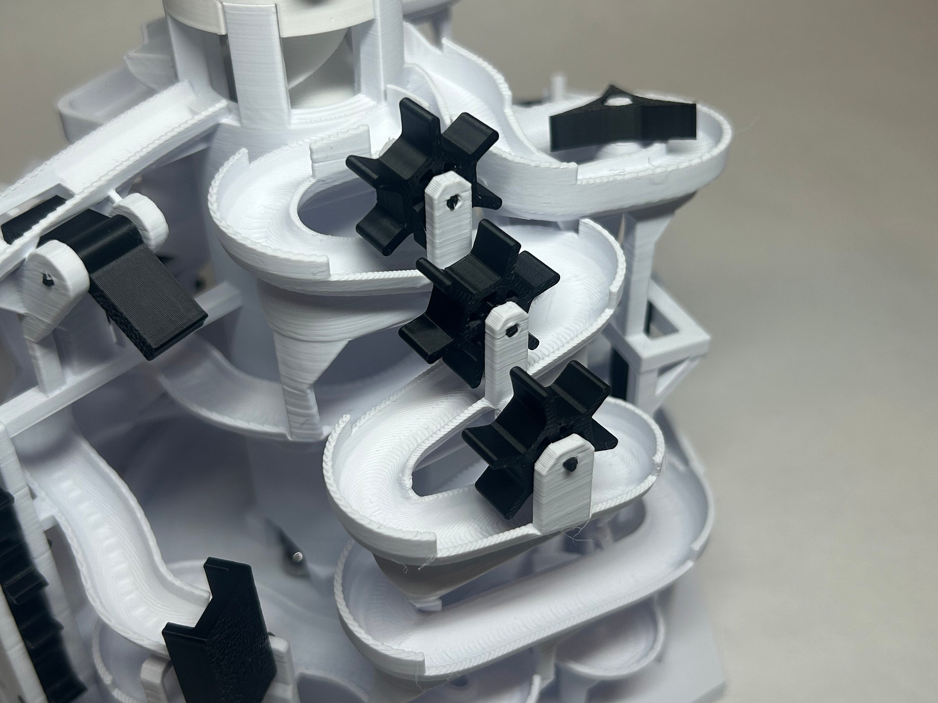 Flux (file) - A 3D Printed Marble Machine; Digital STL Files - Etsy