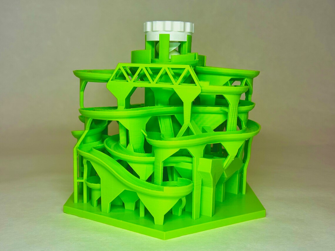 Theta (file) - A 3D Printed Marble Machine; Digital STL Files - Etsy