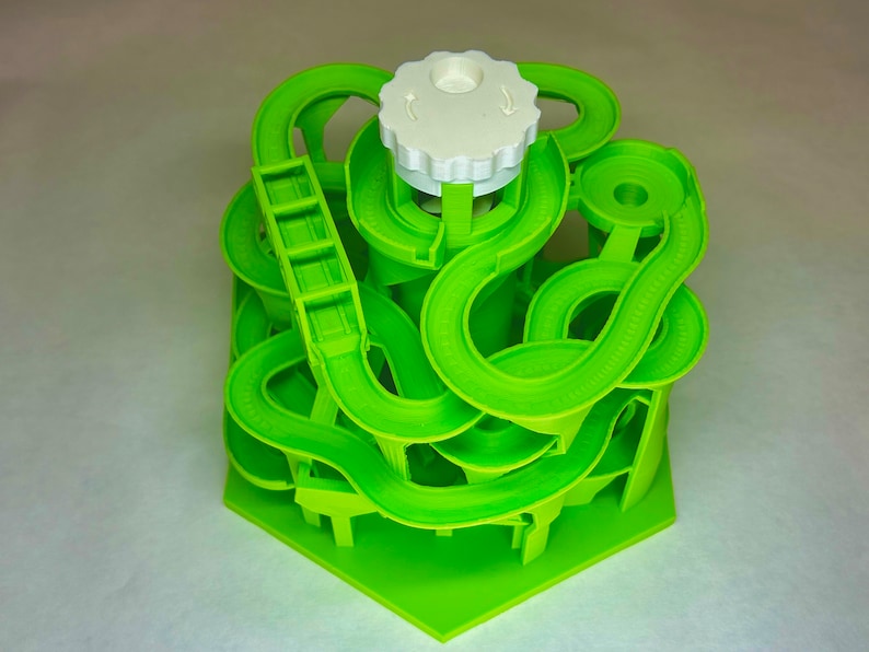 Theta (file) - A 3D Printed Marble Machine; Digital STL Files - Etsy