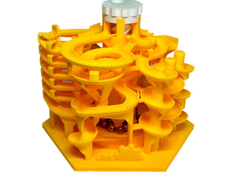 Tempest (file) - A 3D Printed Marble Machine; Digital STL Files - Etsy