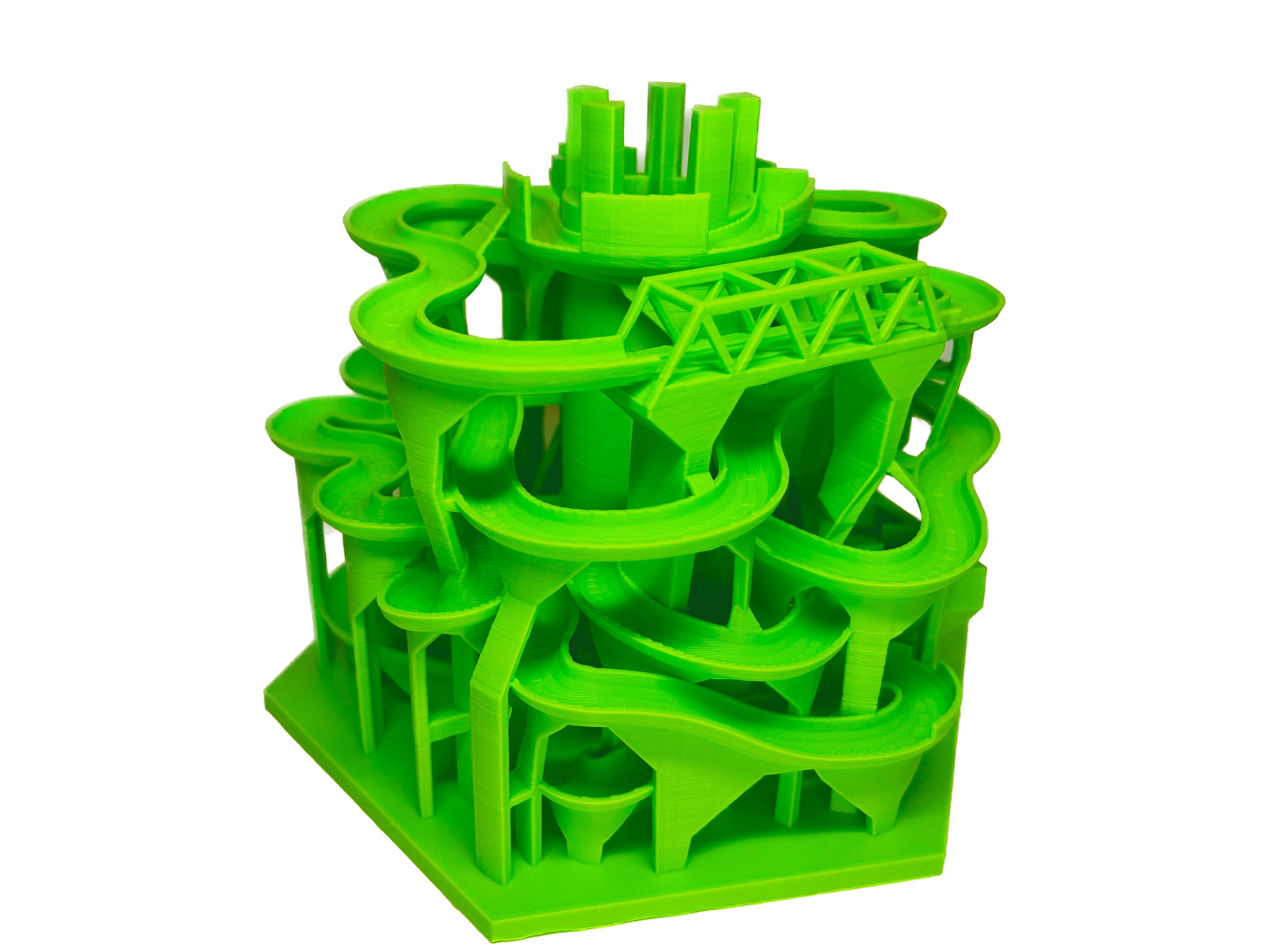 Theta (file) - A 3D Printed Marble Machine; Digital STL Files - Etsy