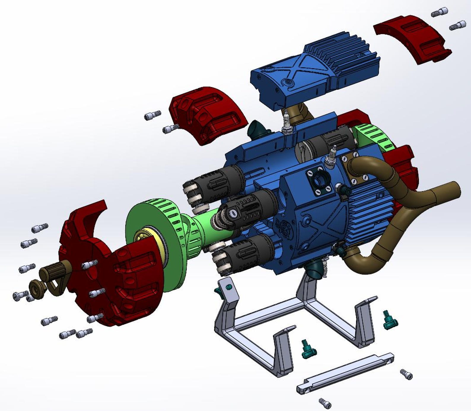 Swash Plate Engine 3D Printable File - Etsy