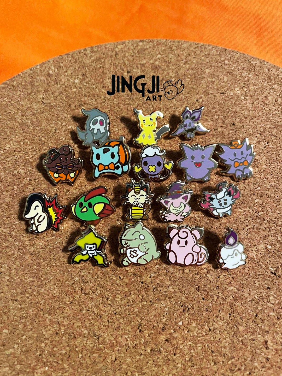 Mini Monster Pins - Etsy