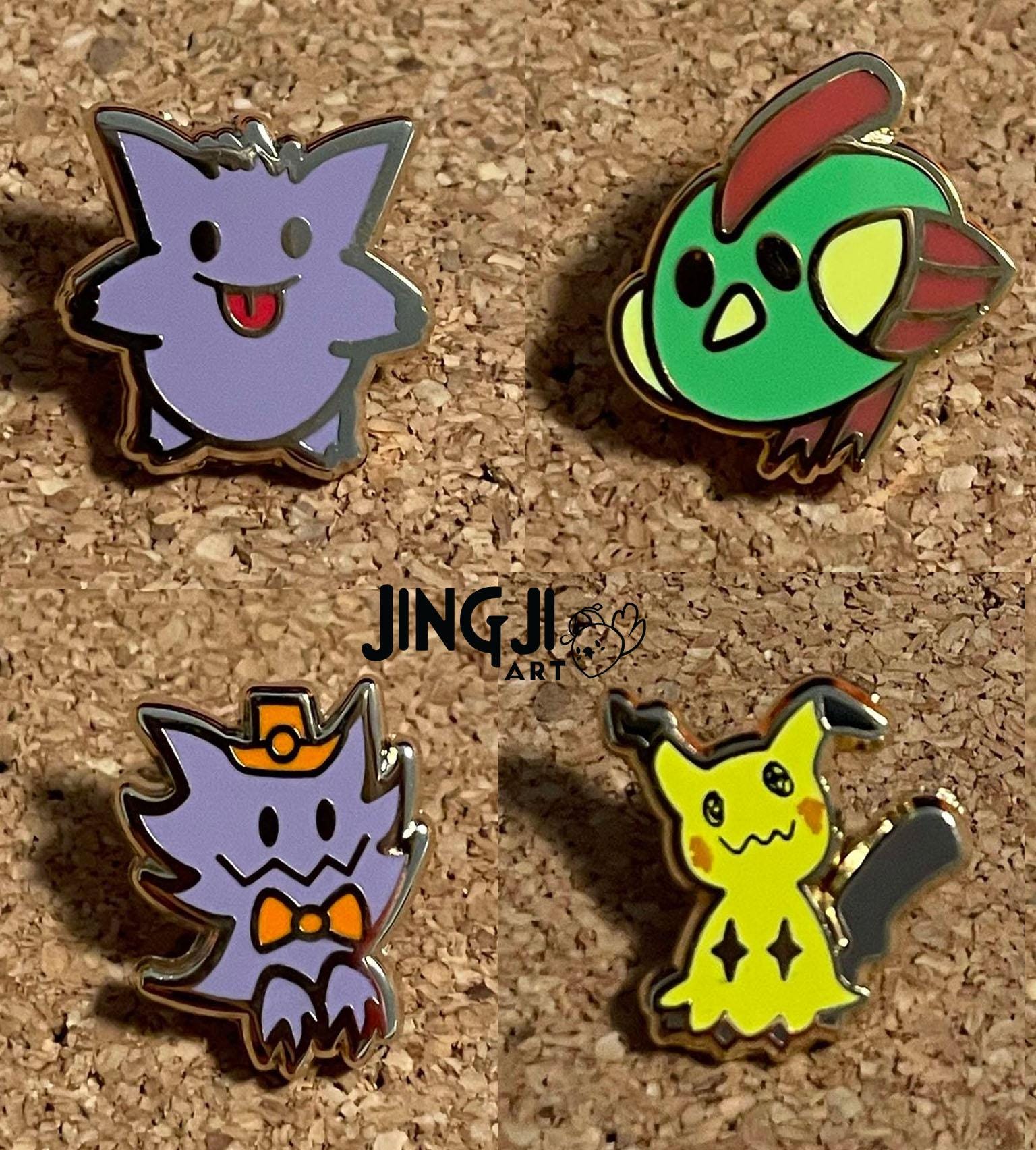 Mini Monster Pins - Etsy