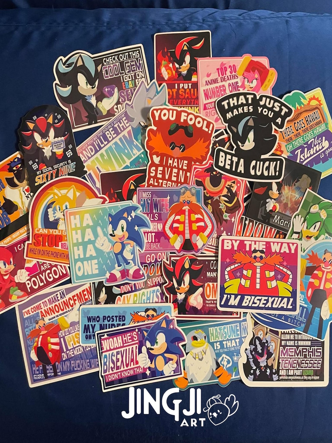 Snapcube Fan Dub Inspired Stickers - Etsy