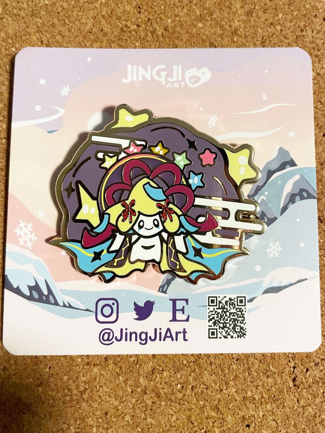 Jirachi Wish Maker Hard Enamel Pin - Etsy
