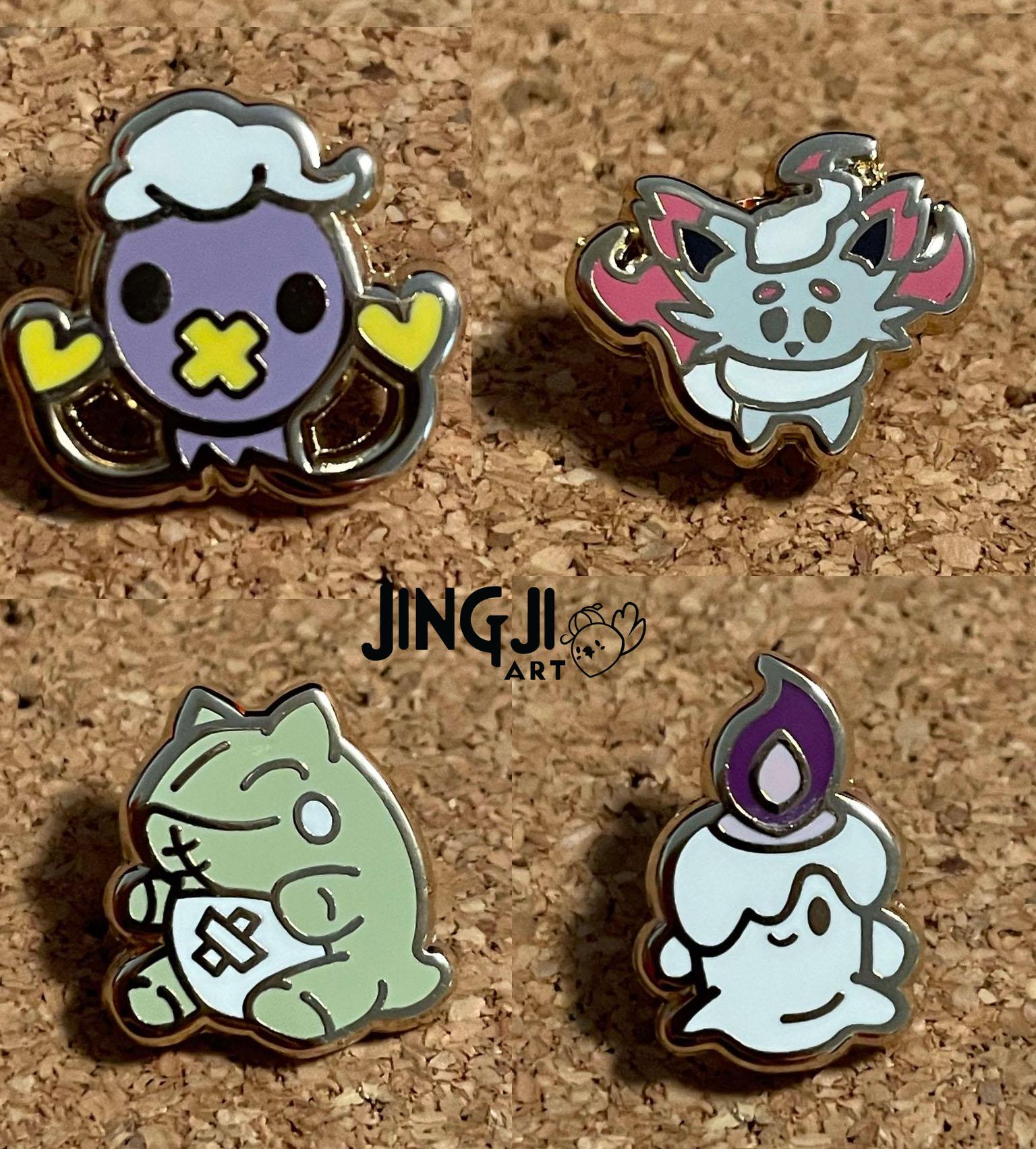 Mini Monster Pins - Etsy