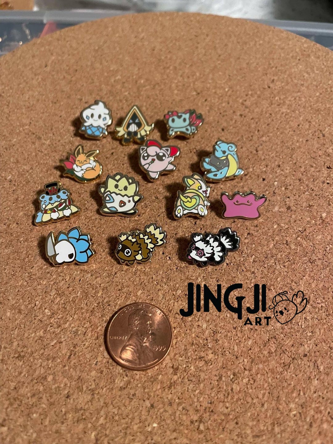 Mini Monster Pins - Etsy