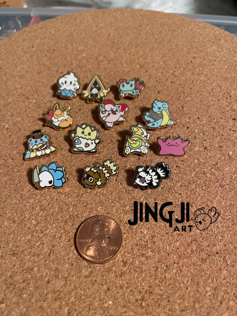Mini Monster Pins - Etsy Australia
