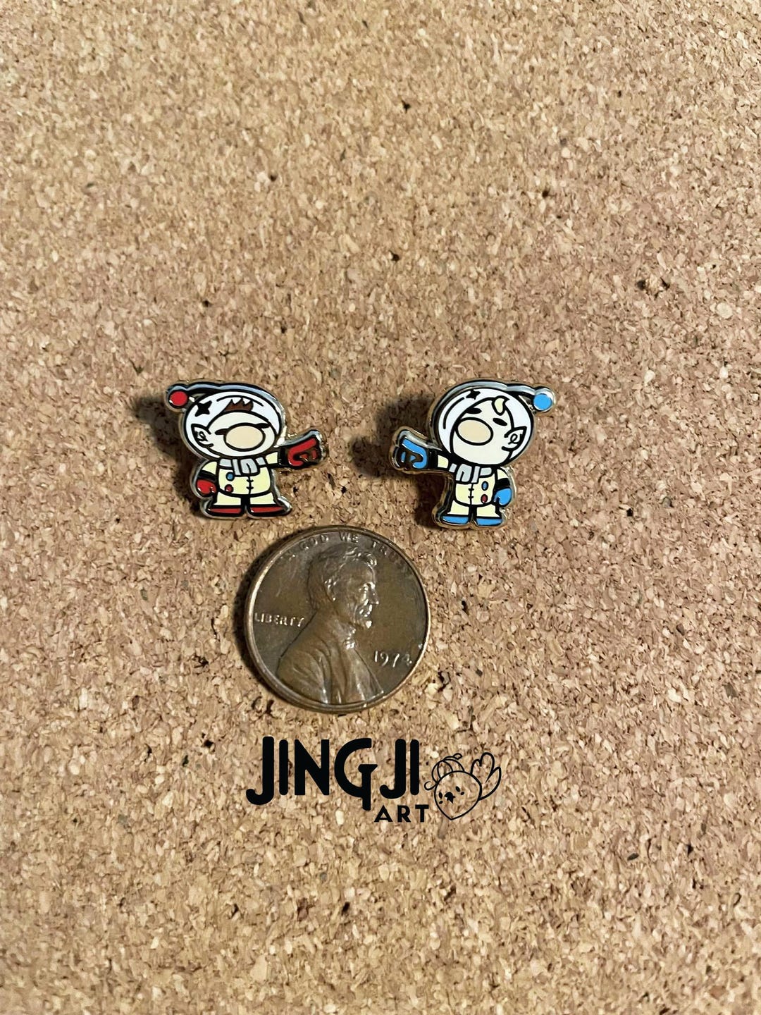 Mini Space Captain Pins - Etsy