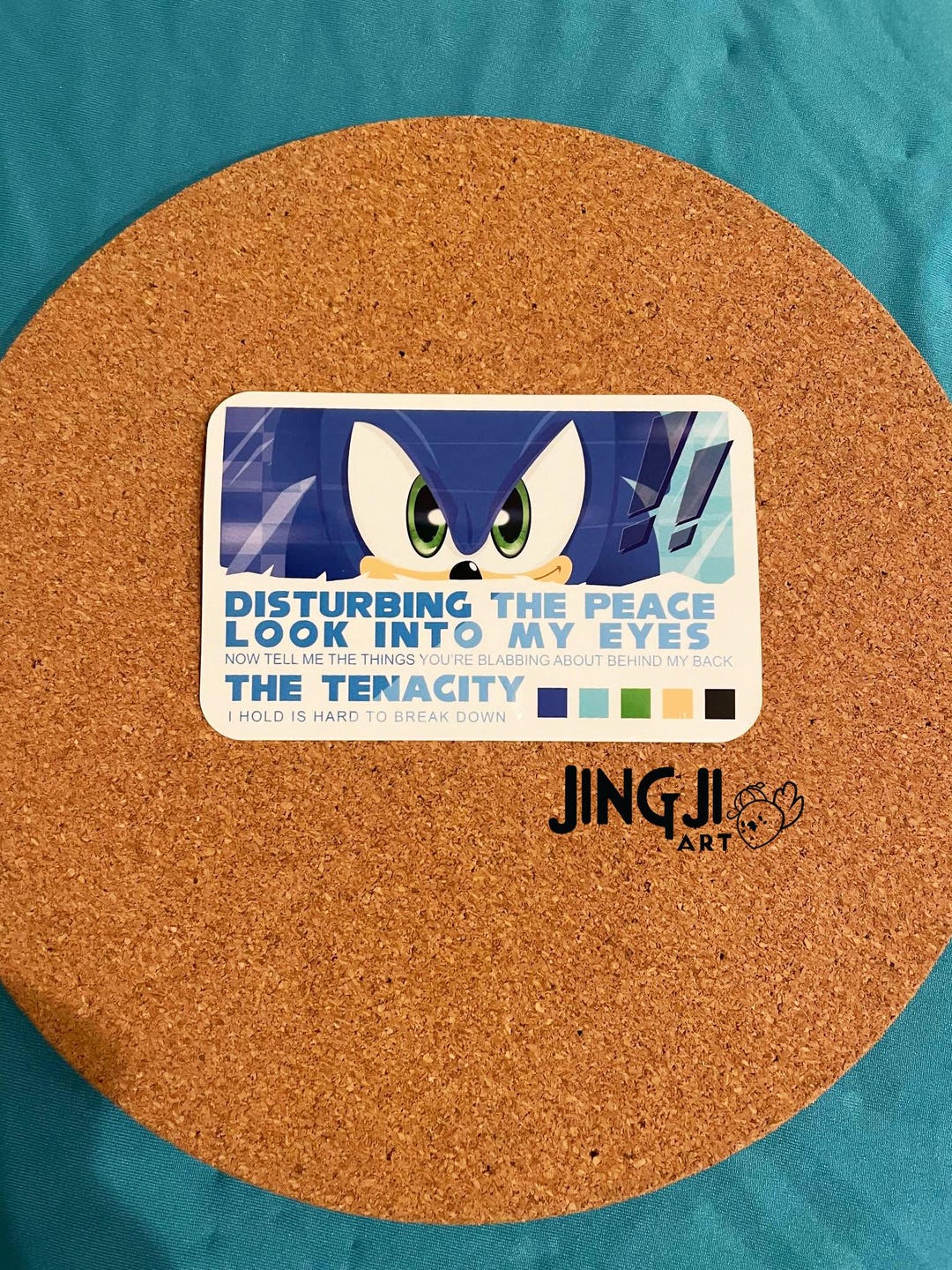 Disturbing the Peace Vinyl Sticker - Etsy