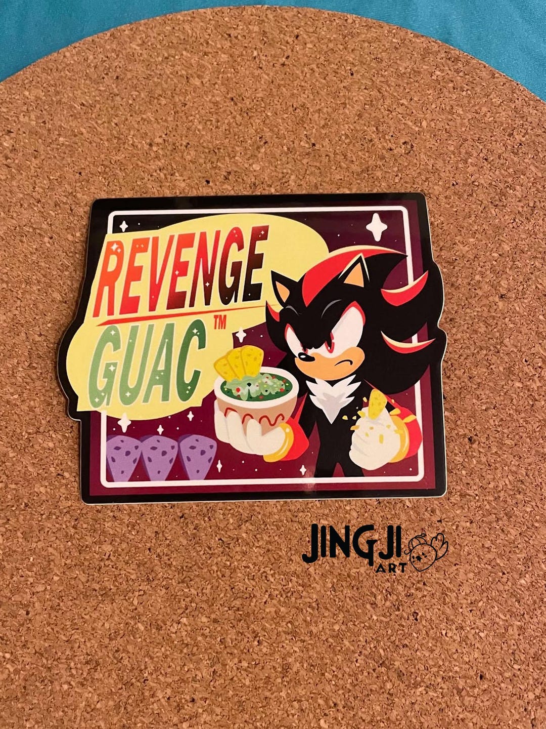 Revenge Guac Sticker - Etsy