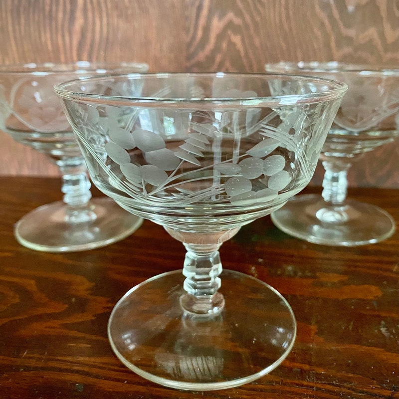 Coupe Glasses - Etsy