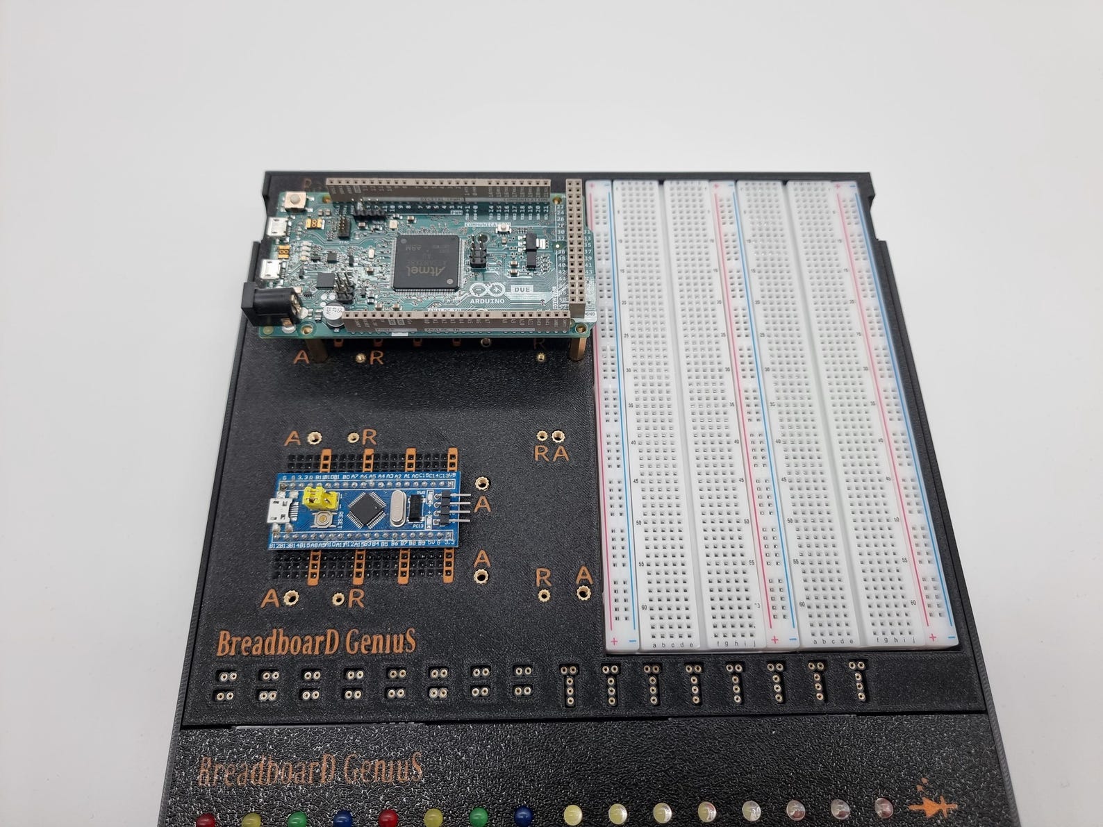 Raspberry Pi, Arduino, ESP32 Mount: Breadboard Genius Project Platform ...
