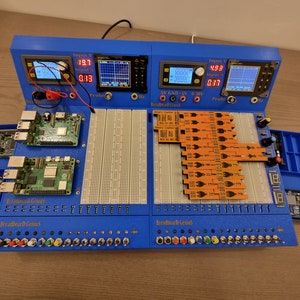 Raspberry PI, Arduino Uno/due, Mega, Giga Dual Mount With Double Breadboard, and Breadboard ...