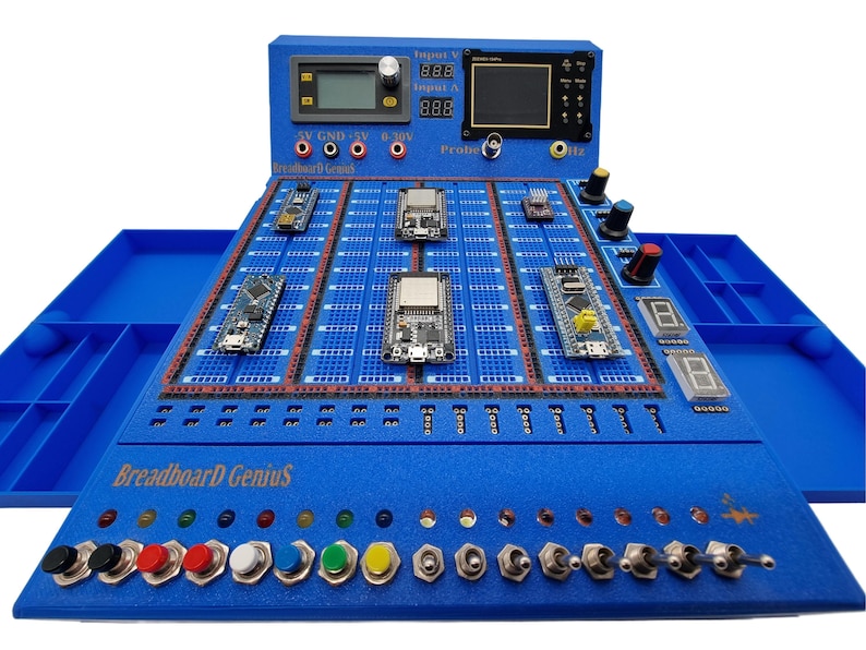 Breadboard Genius Electronics Lab - Etsy