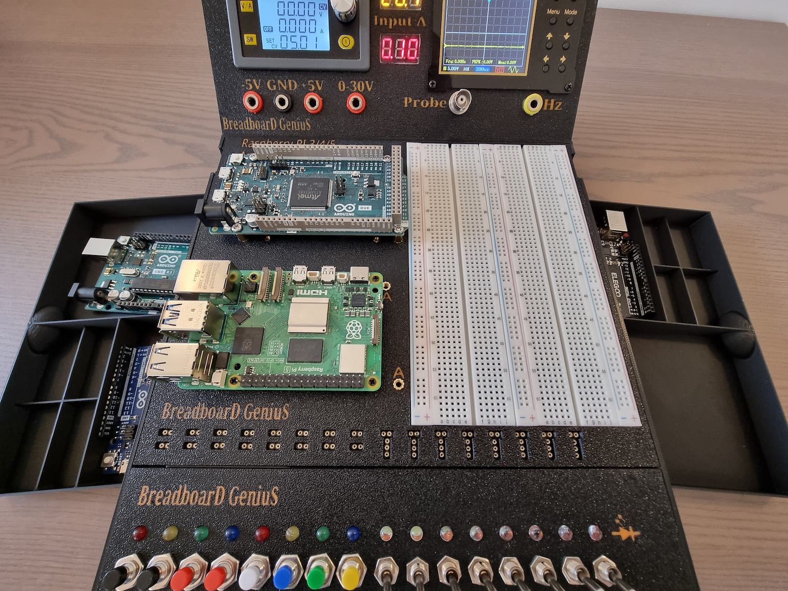 Raspberry PI, Arduino Uno/due, Mega, Giga Dual Mount With Double ...