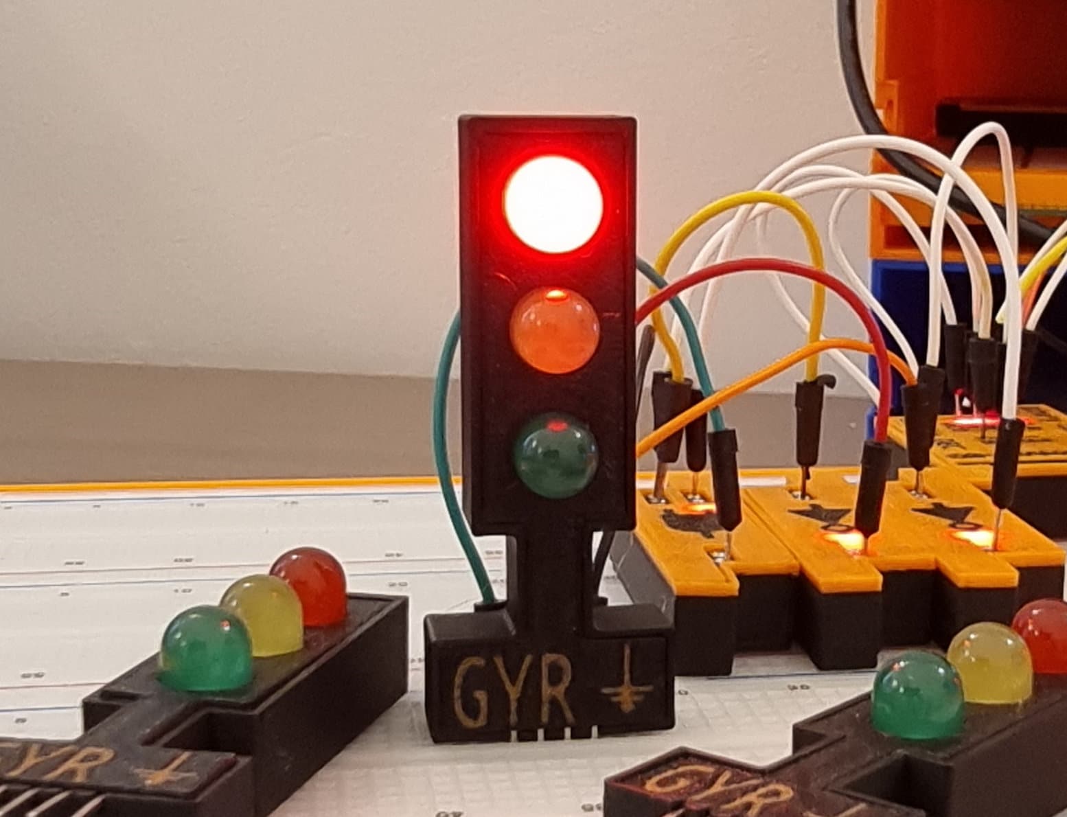 Breadboard Traffic Light - Etsy