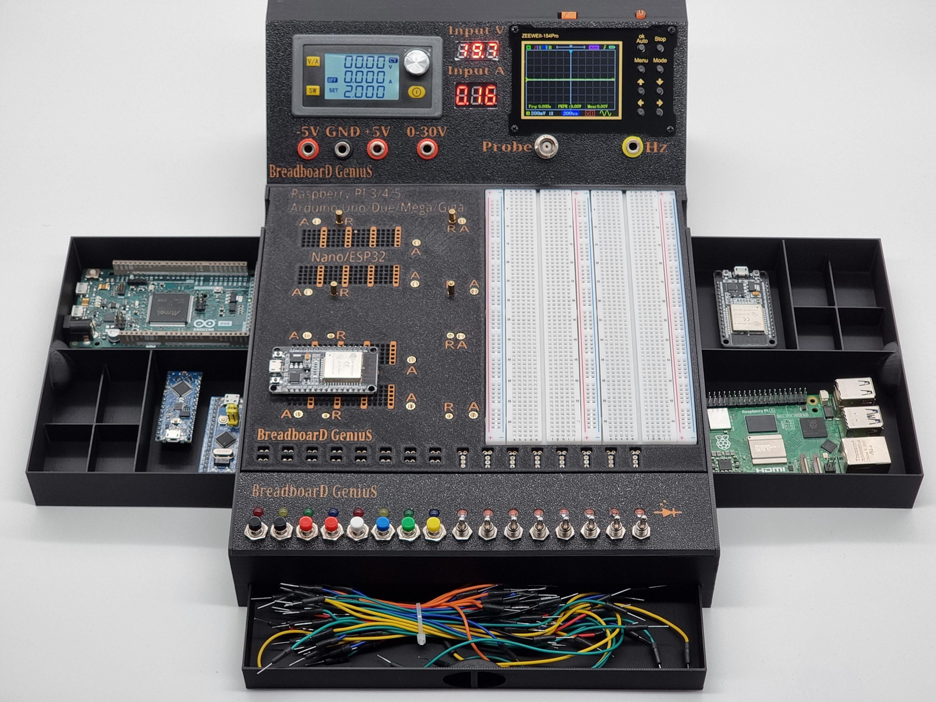 Raspberry PI, Arduino Uno/due, Mega, Giga Dual Mount With Double ...