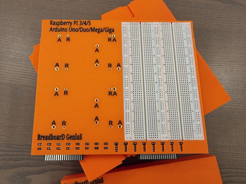 Arduino/raspberry Pi Breadboard Mount 3D Print Files - Etsy