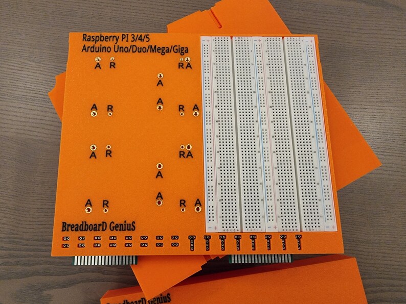 Raspberry Pi & Arduino Mount: Breadboard Genius Project Platform - Etsy