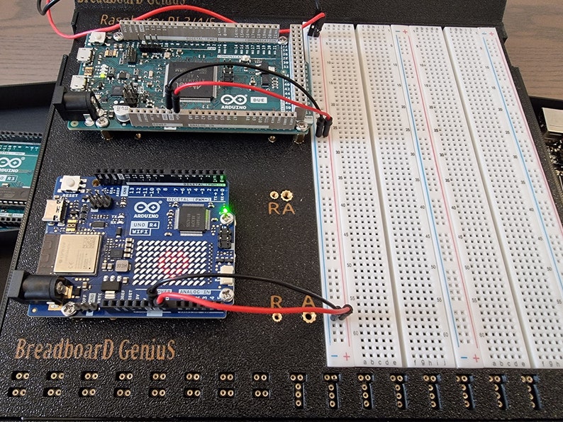 Raspberry Pi Arduino Uno Due Mega Giga Dual Mount With Double