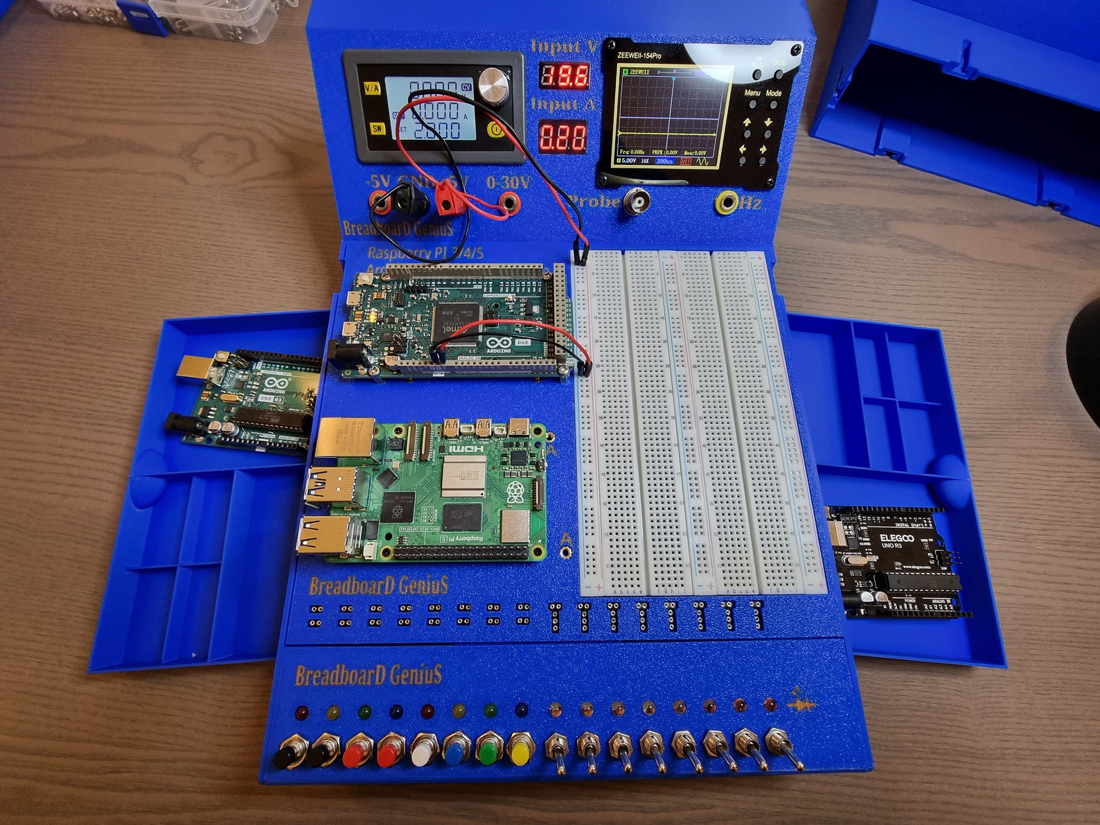 Raspberry PI, Arduino Uno/due, Mega, Giga Dual Mount With Double ...