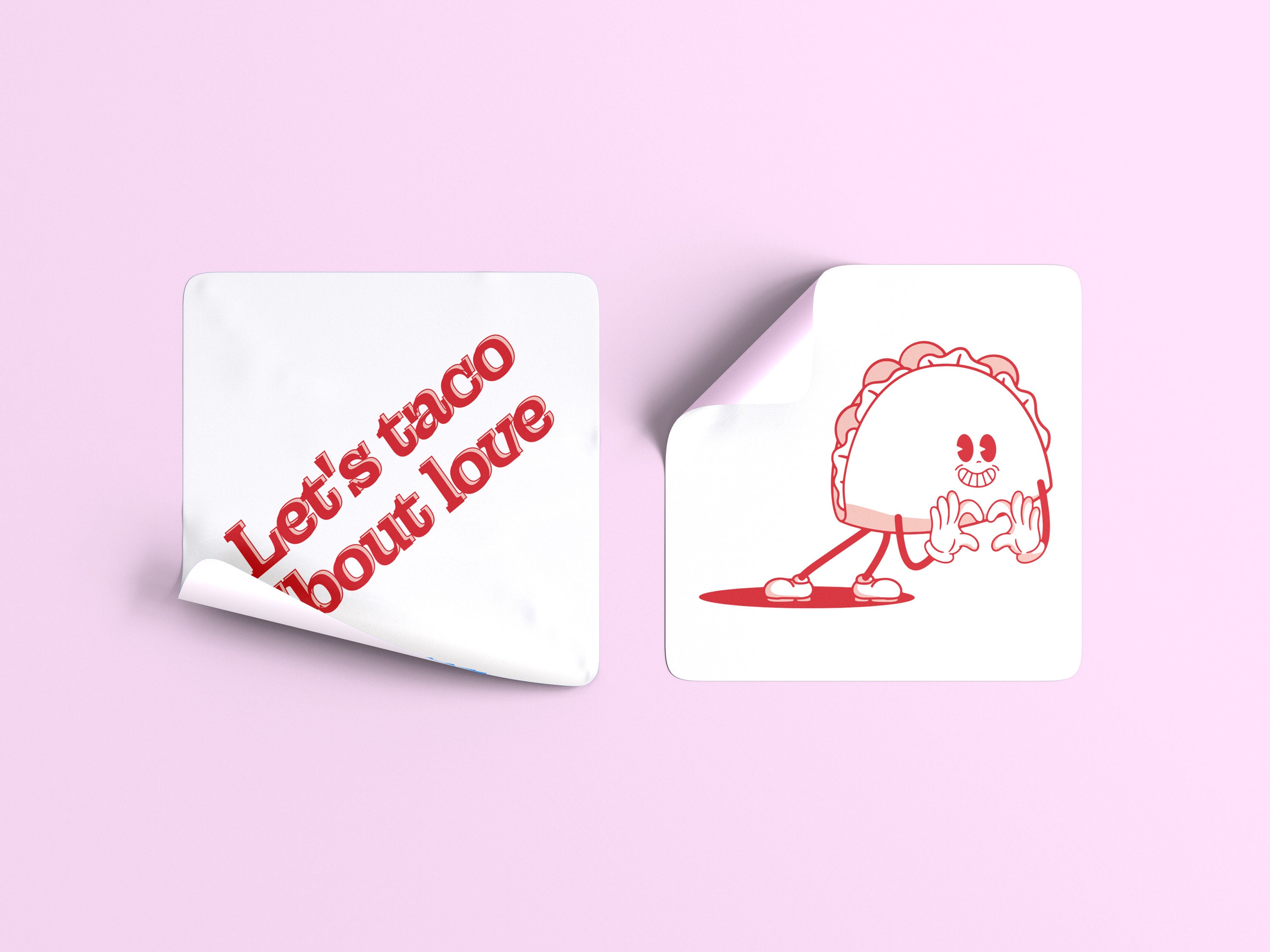 Taco Fiesta Love Clipart Let's Taco 'bout Love SVG and PNG File Commercial License Included ...