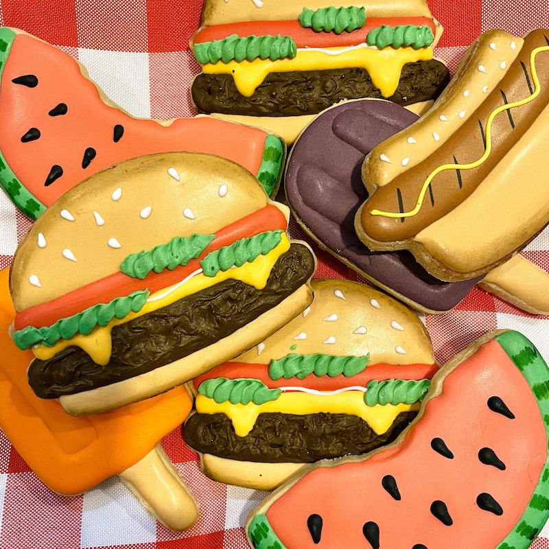 Summer Cookies - Etsy