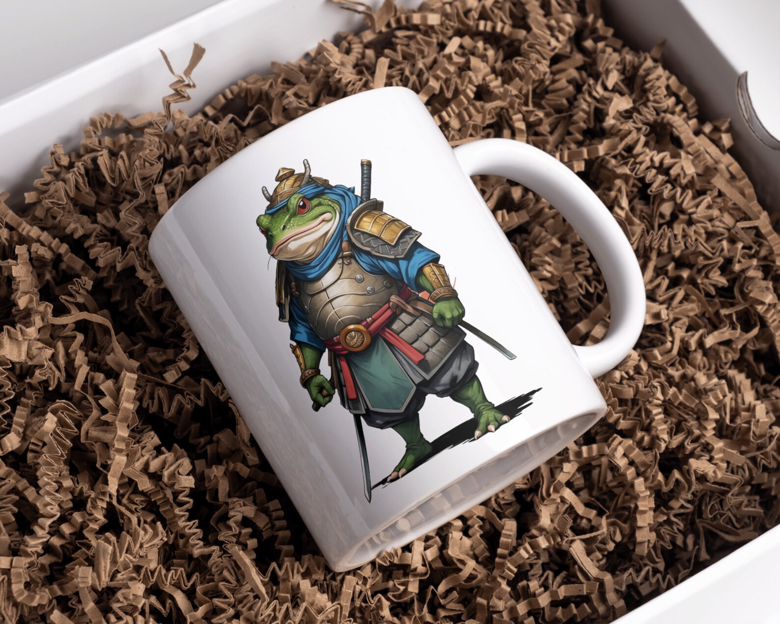 Samurai Frog Svg Png, Japanese Frog Sublimation Designs, Japanese Wall ...